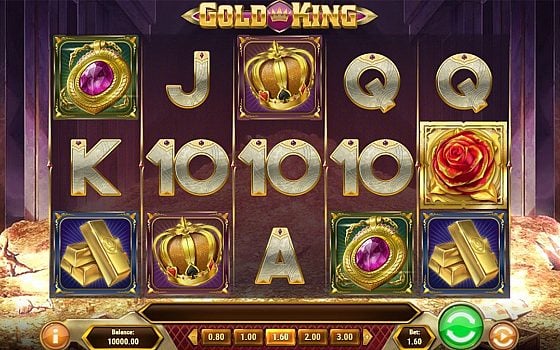 Gold King Review 2025 - Retriggering Free Spins!